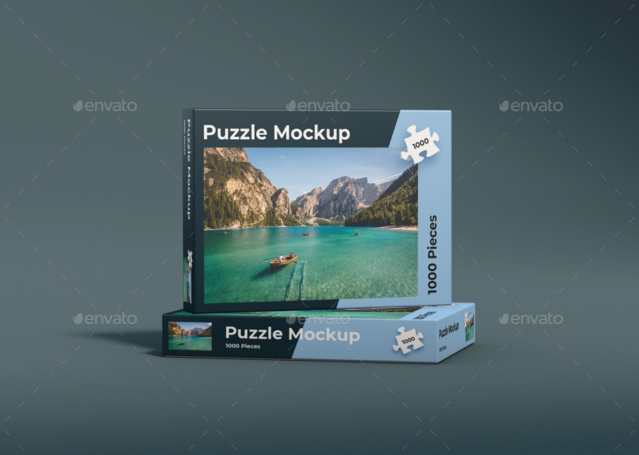Puzzle Mockup, Graphics | GraphicRiver