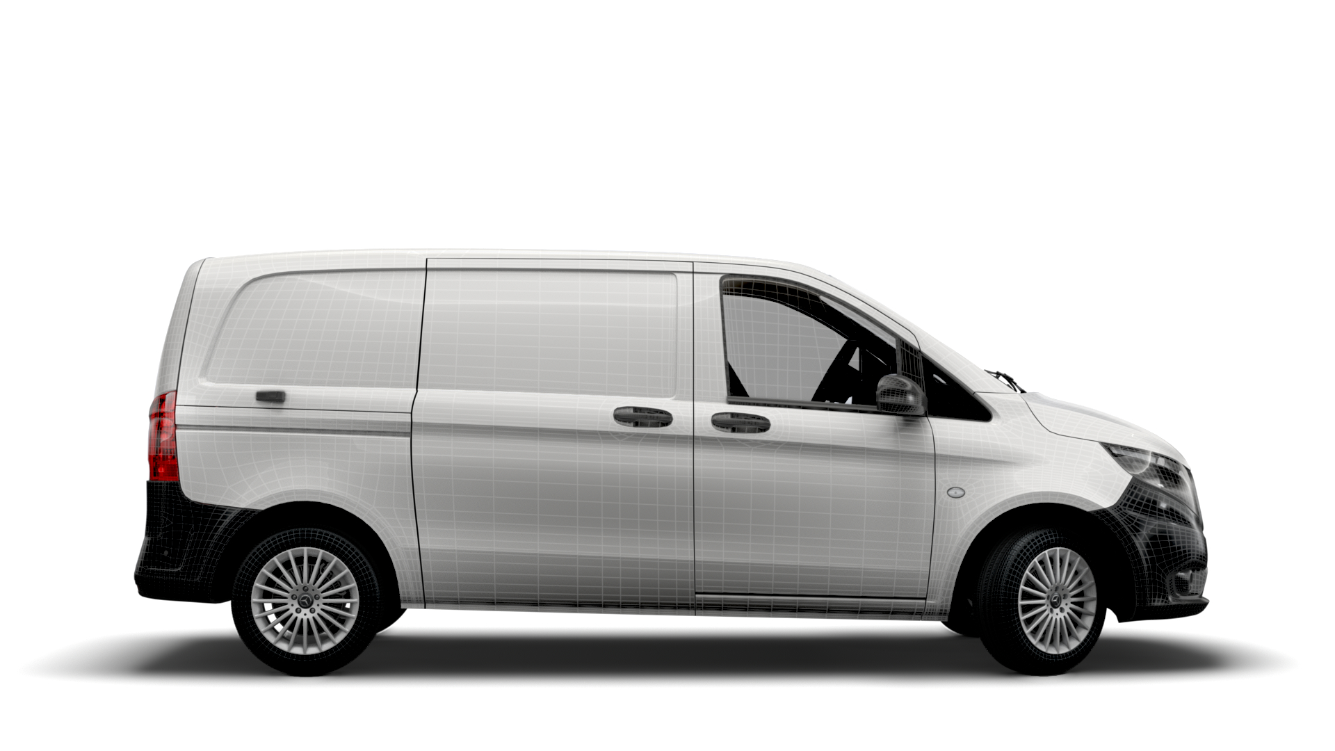 Mercedes Benz Vito Panel Van L1 2021 by creator_3d | 3DOcean