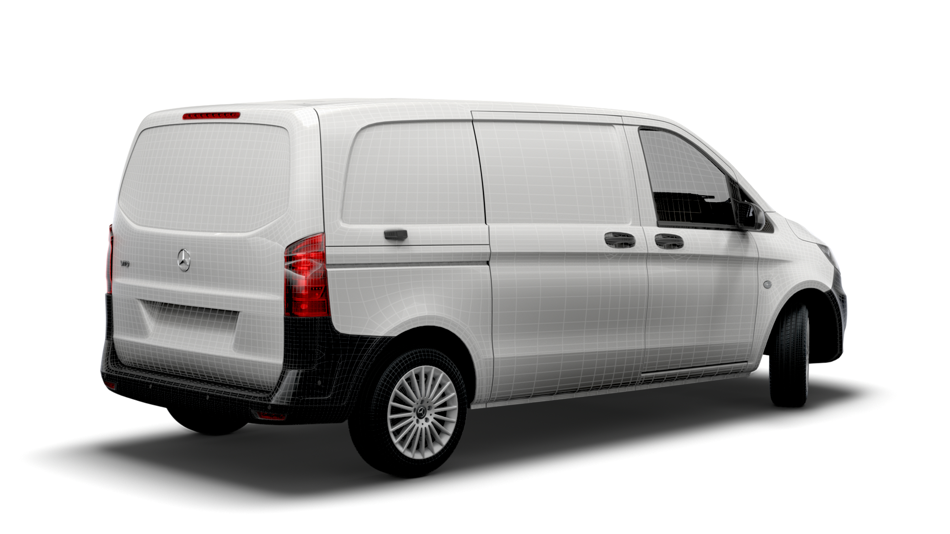 Mercedes Benz Vito Panel Van L1 2021 by creator_3d | 3DOcean