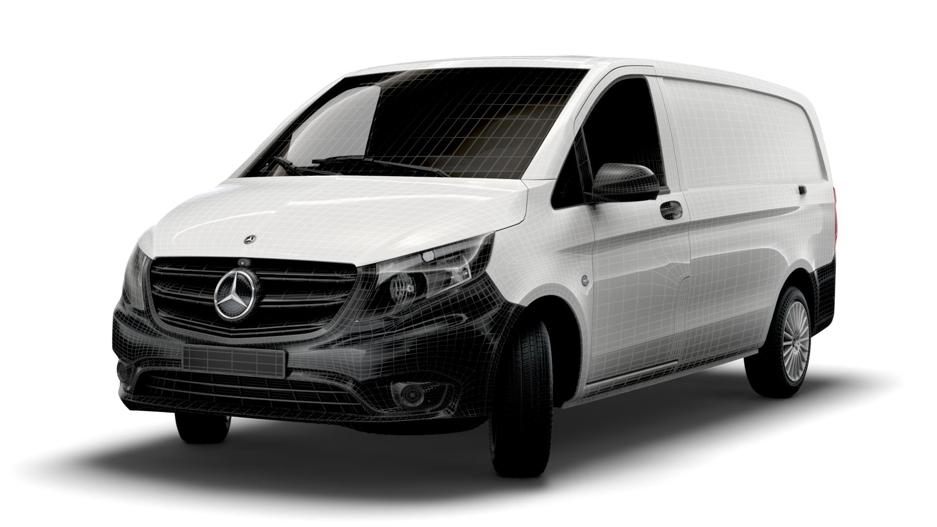 Mercedes Benz Vito Panel Van L2 2021 by creator_3d | 3DOcean