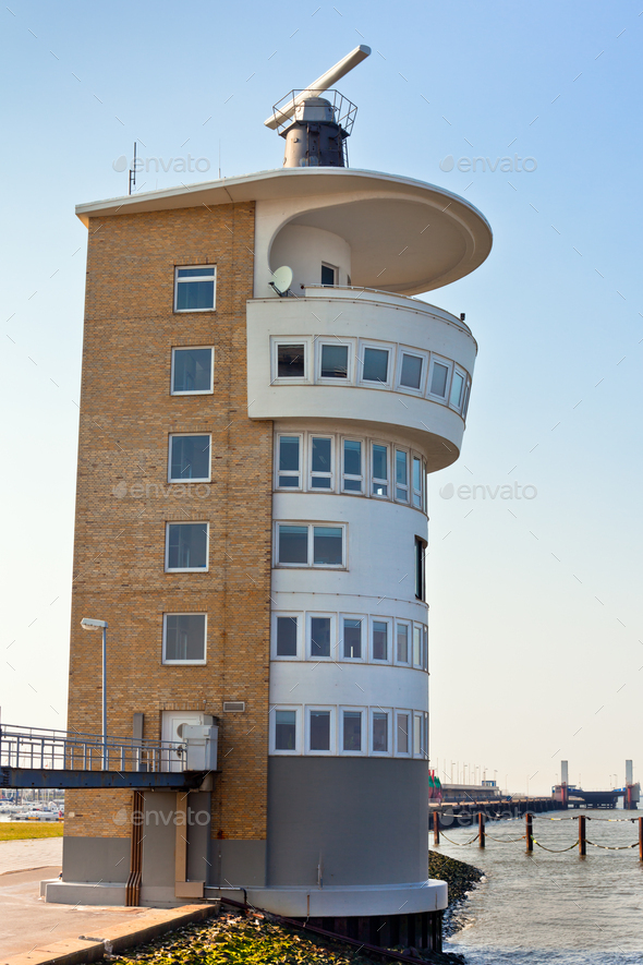 Modern lighthouse Stock Photo by nzooo | PhotoDune