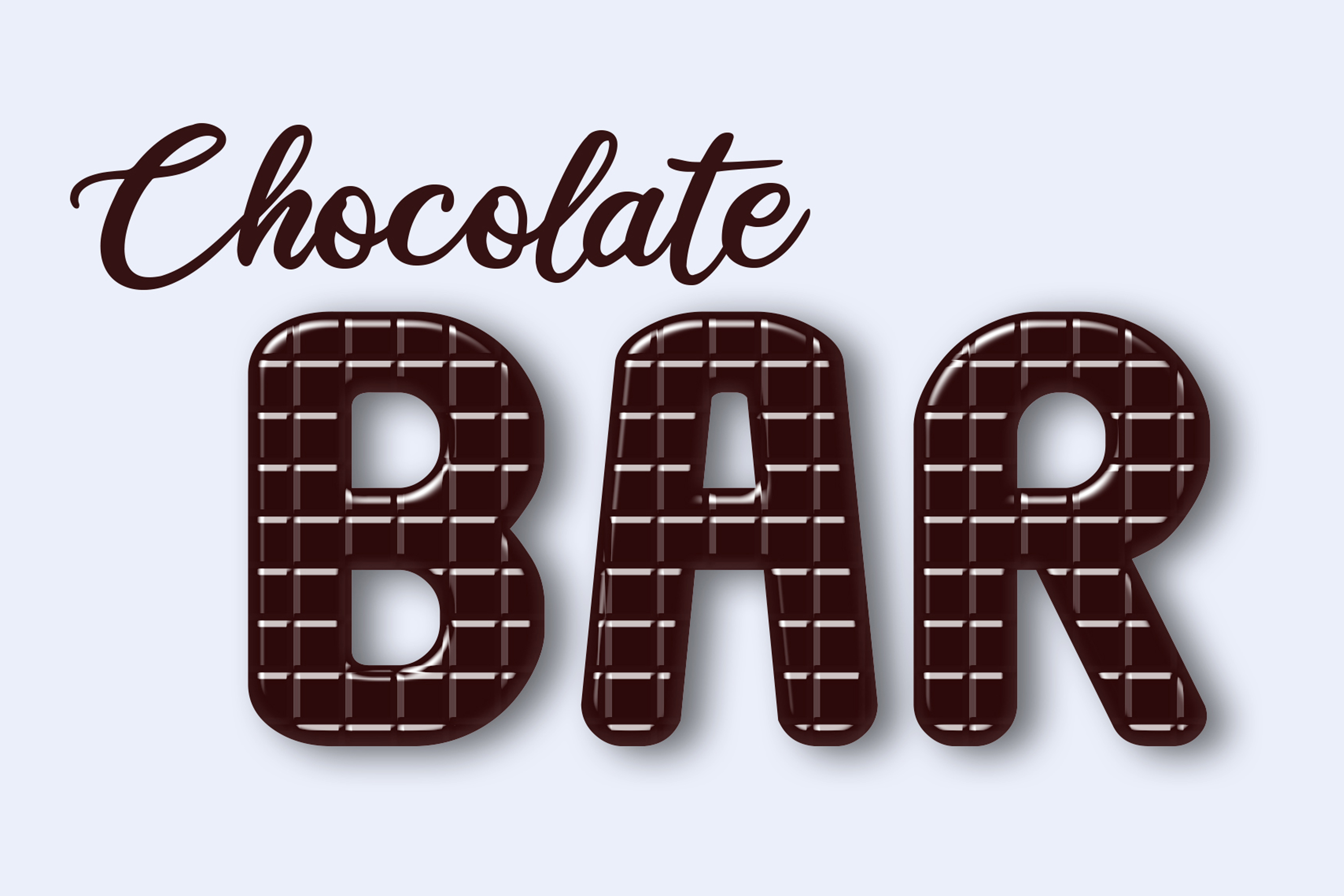 Editable Chocolate Bar PSD Text Effect Template, Add-ons | GraphicRiver