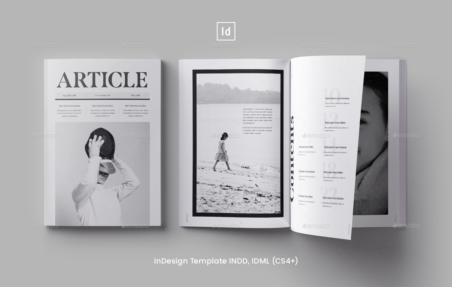 Article Magazine, Print Templates | GraphicRiver