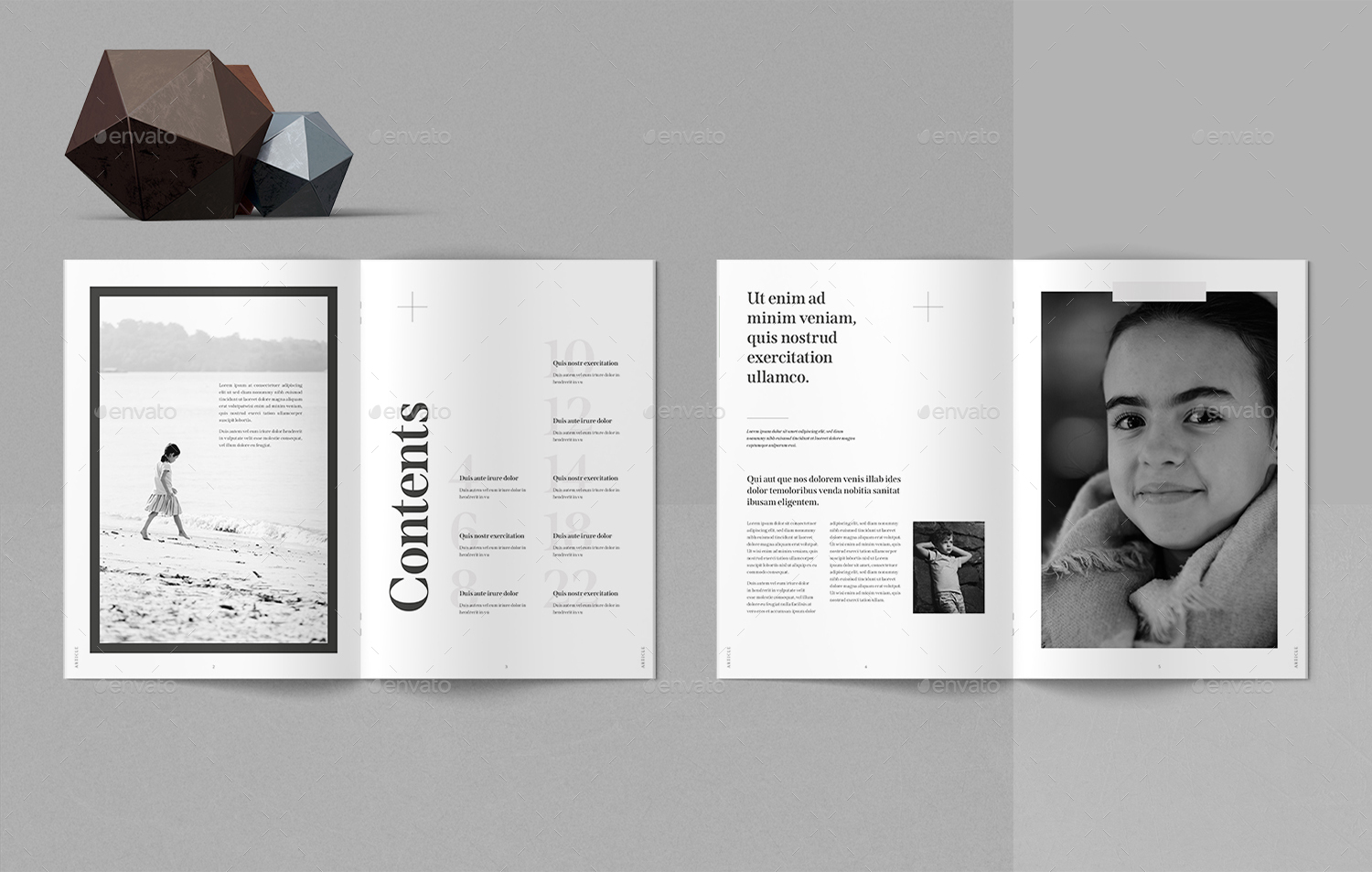 Article Magazine, Print Templates | GraphicRiver