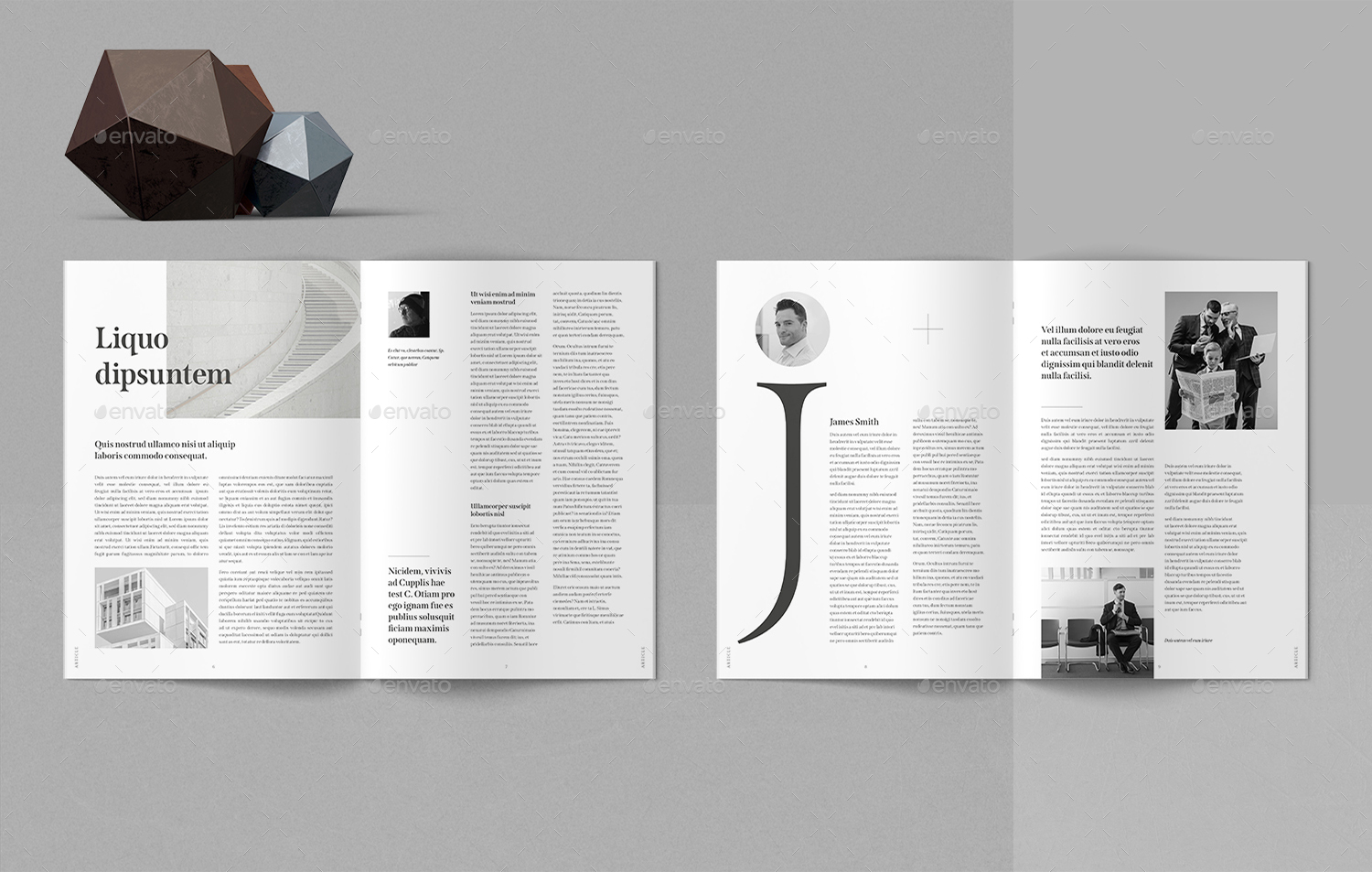 Article Magazine, Print Templates | GraphicRiver