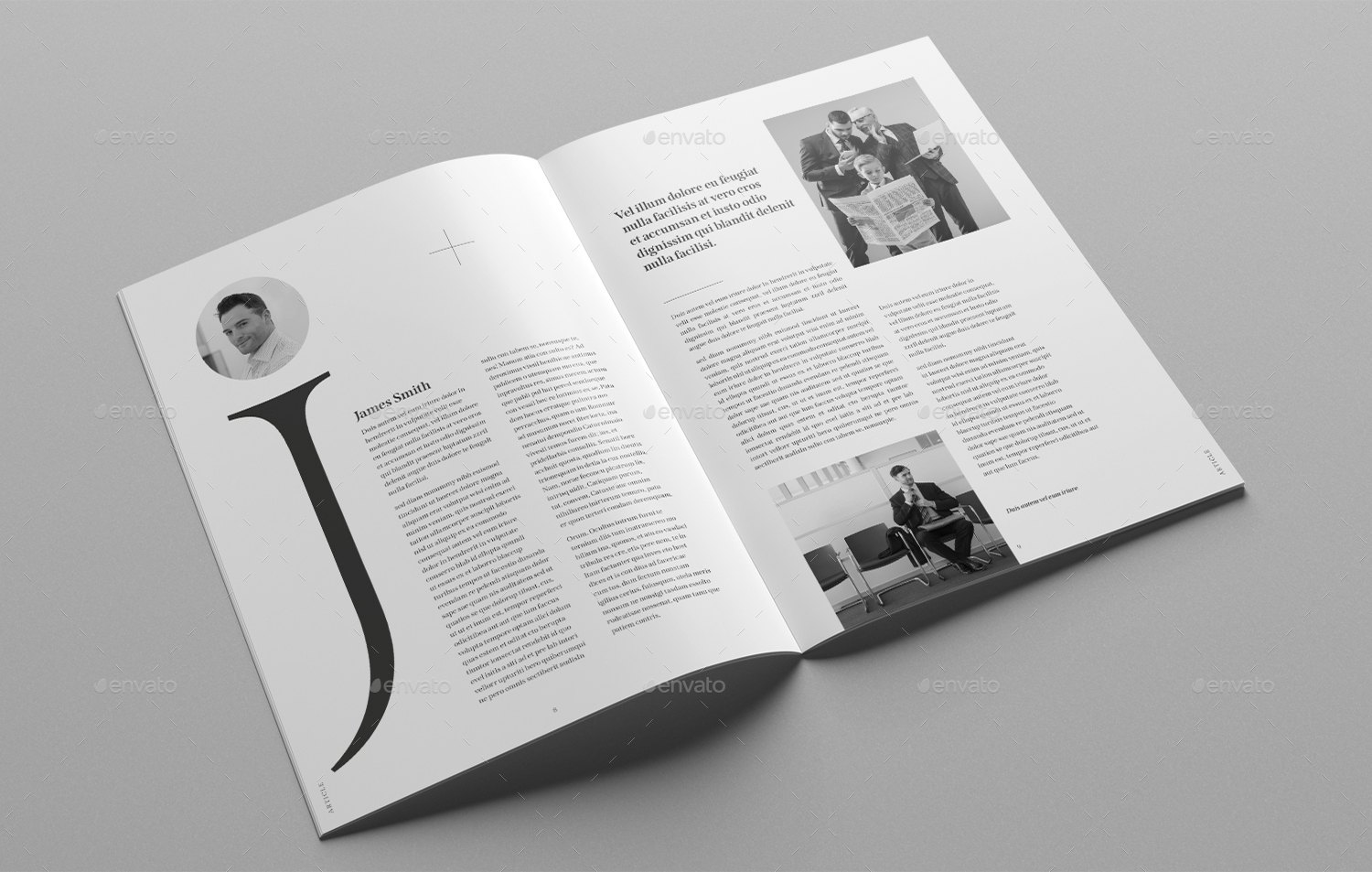 Article Magazine, Print Templates | GraphicRiver