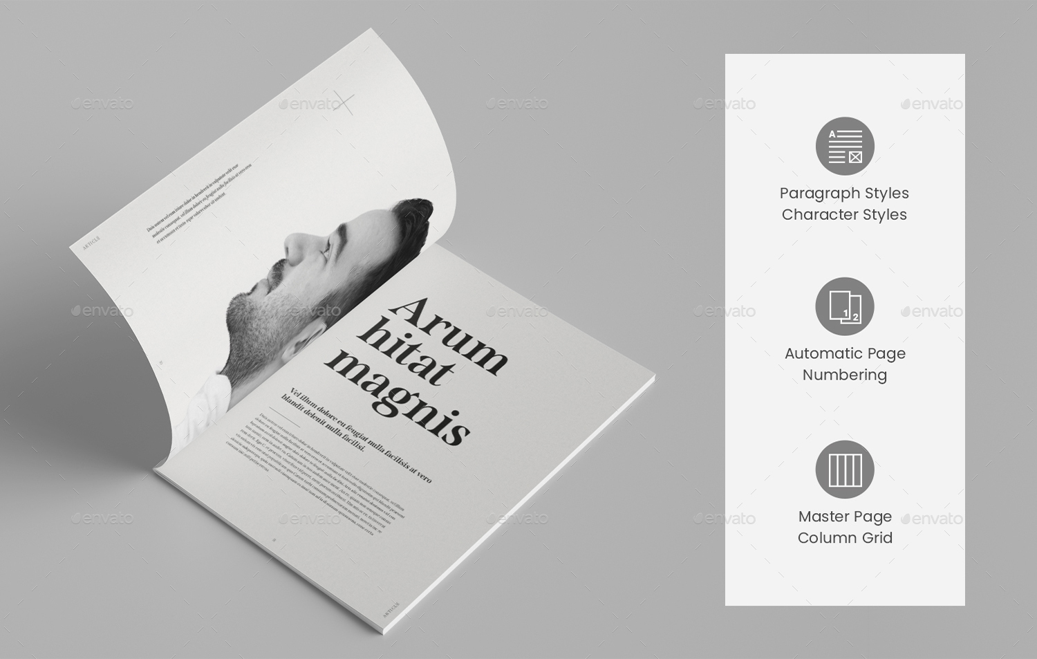 Article Magazine, Print Templates | GraphicRiver