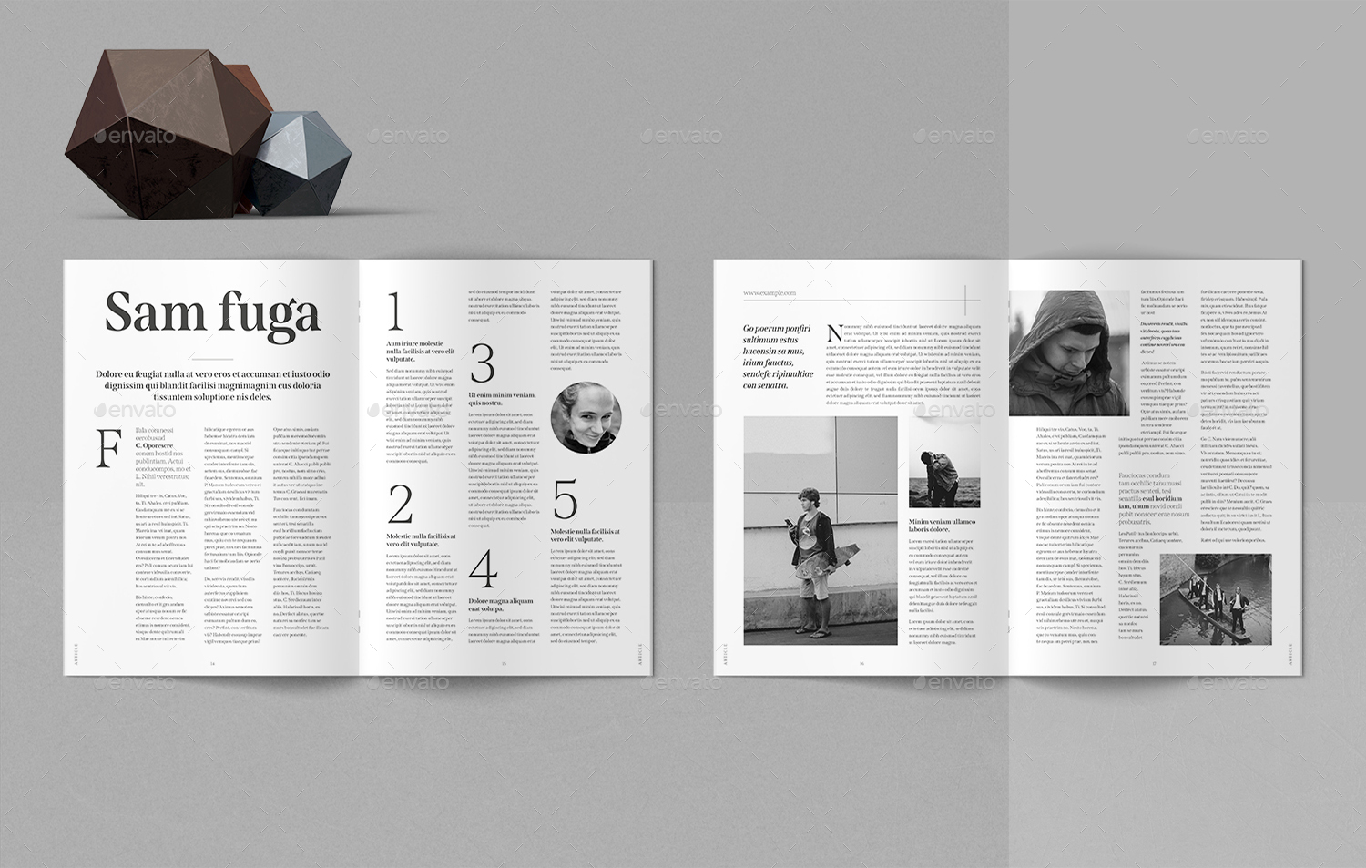 Article Magazine, Print Templates | GraphicRiver