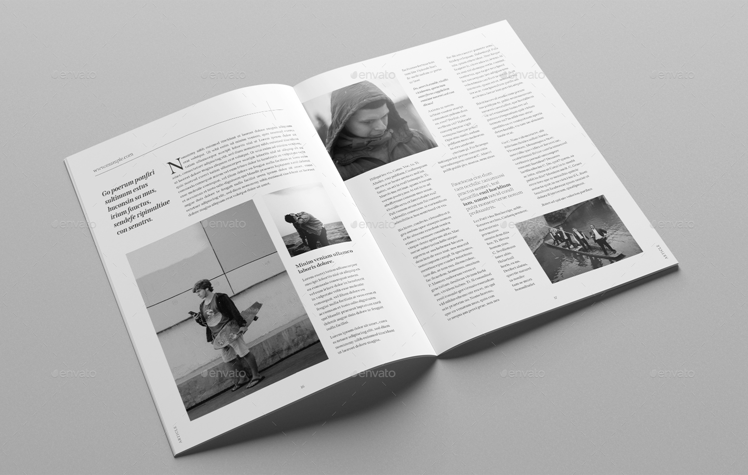 Article Magazine, Print Templates | GraphicRiver