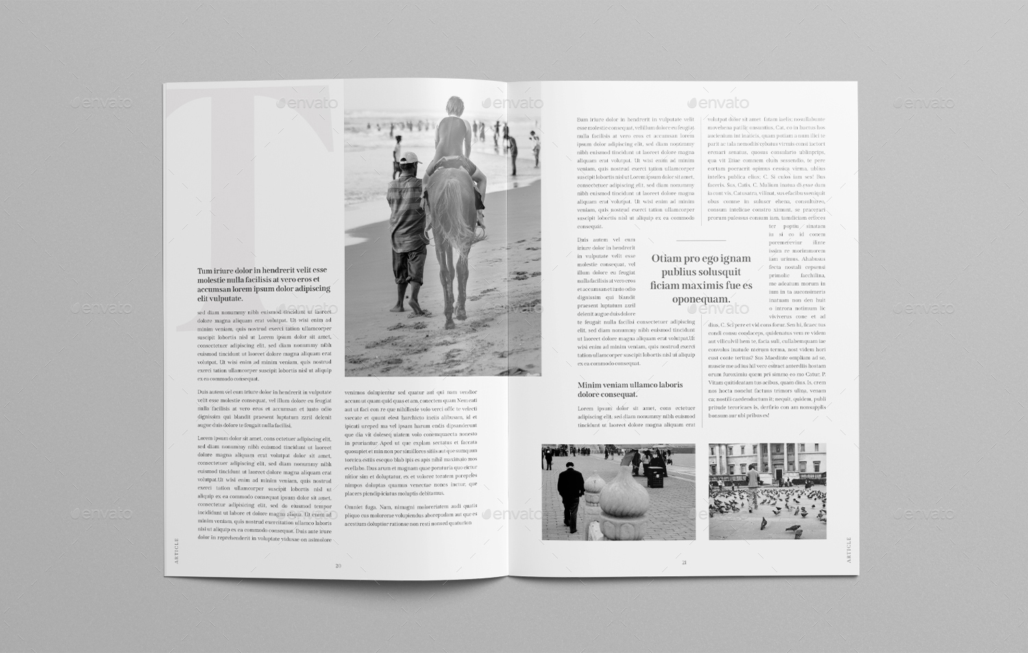 Article Magazine, Print Templates | GraphicRiver