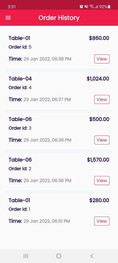 FoodBank - Table Order/Waiter Point Of Sale (POS) App by inilabs ...