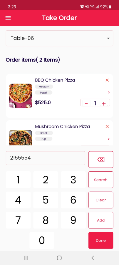 FoodBank - Table Order/Waiter Point Of Sale (POS) App by inilabs ...