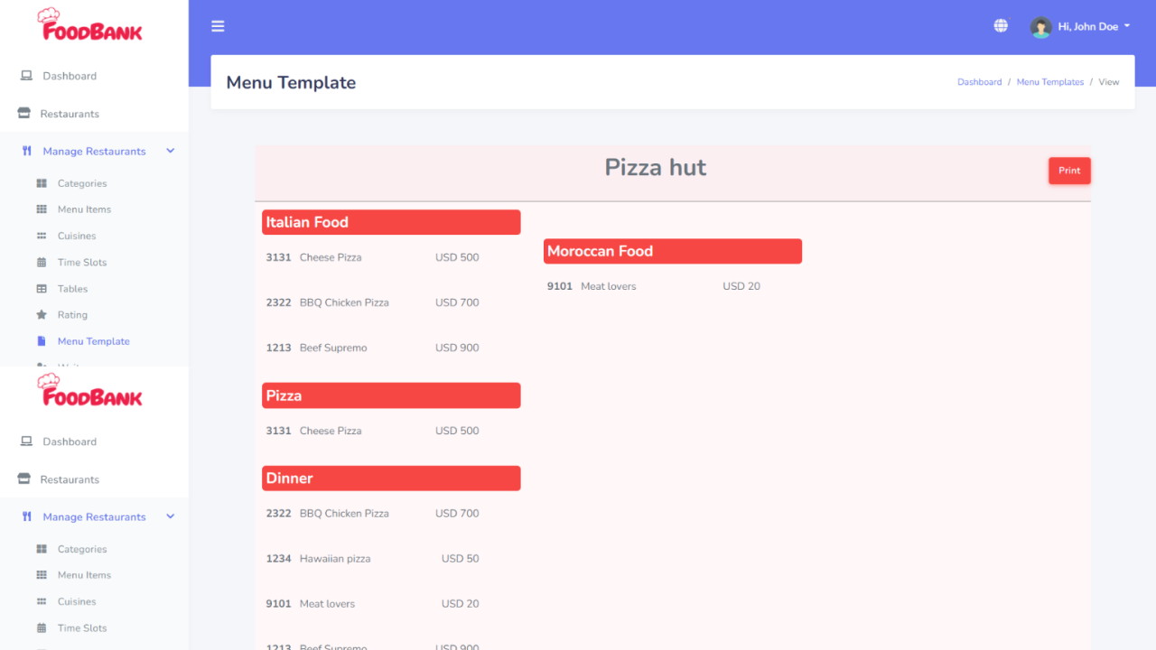 FoodBank - Table Order/Waiter Point Of Sale (POS) App by inilabs ...