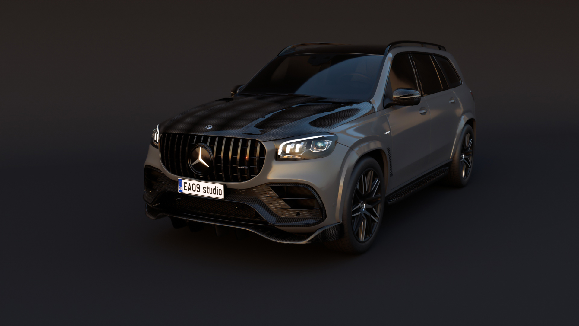 2022 Mercedes-AMG GLS 63 tuned by EA09studio | 3DOcean