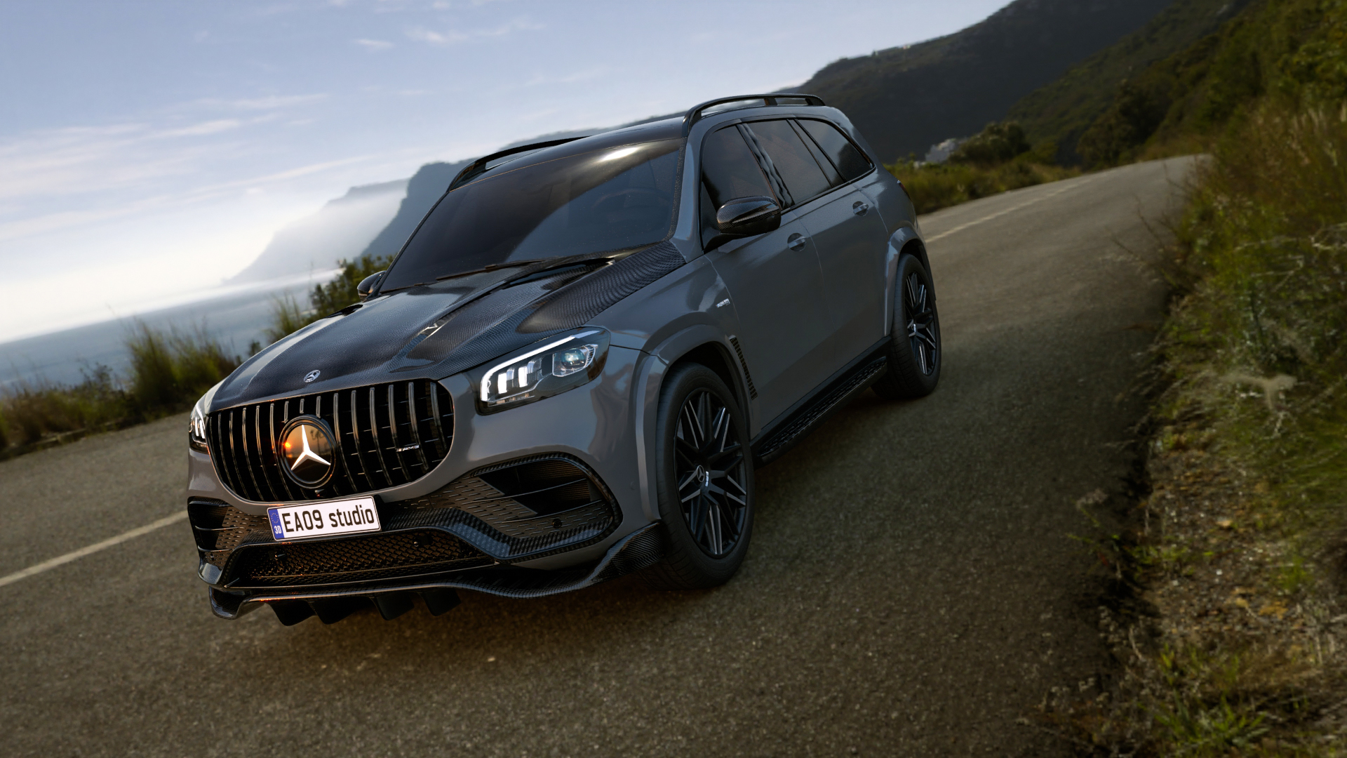 2022 Mercedes-AMG GLS 63 tuned by EA09studio | 3DOcean