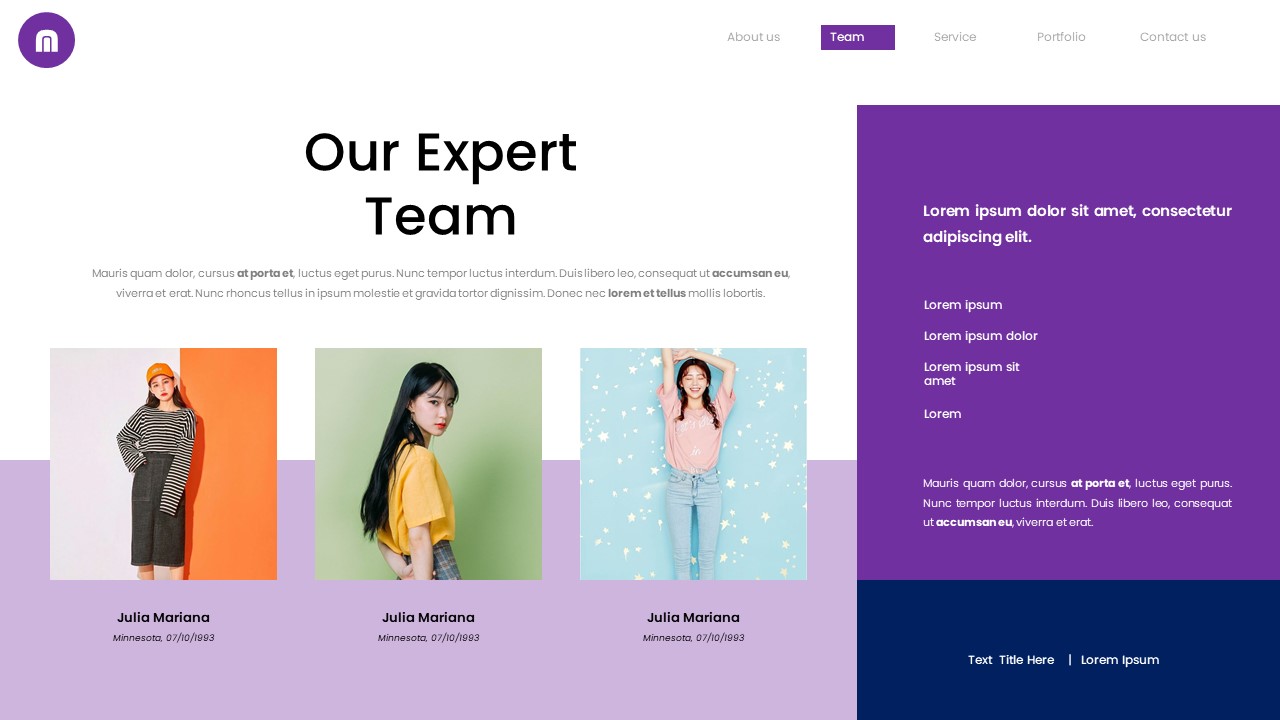 Madani - Fashion Business PowerPoint Template, Presentation Templates