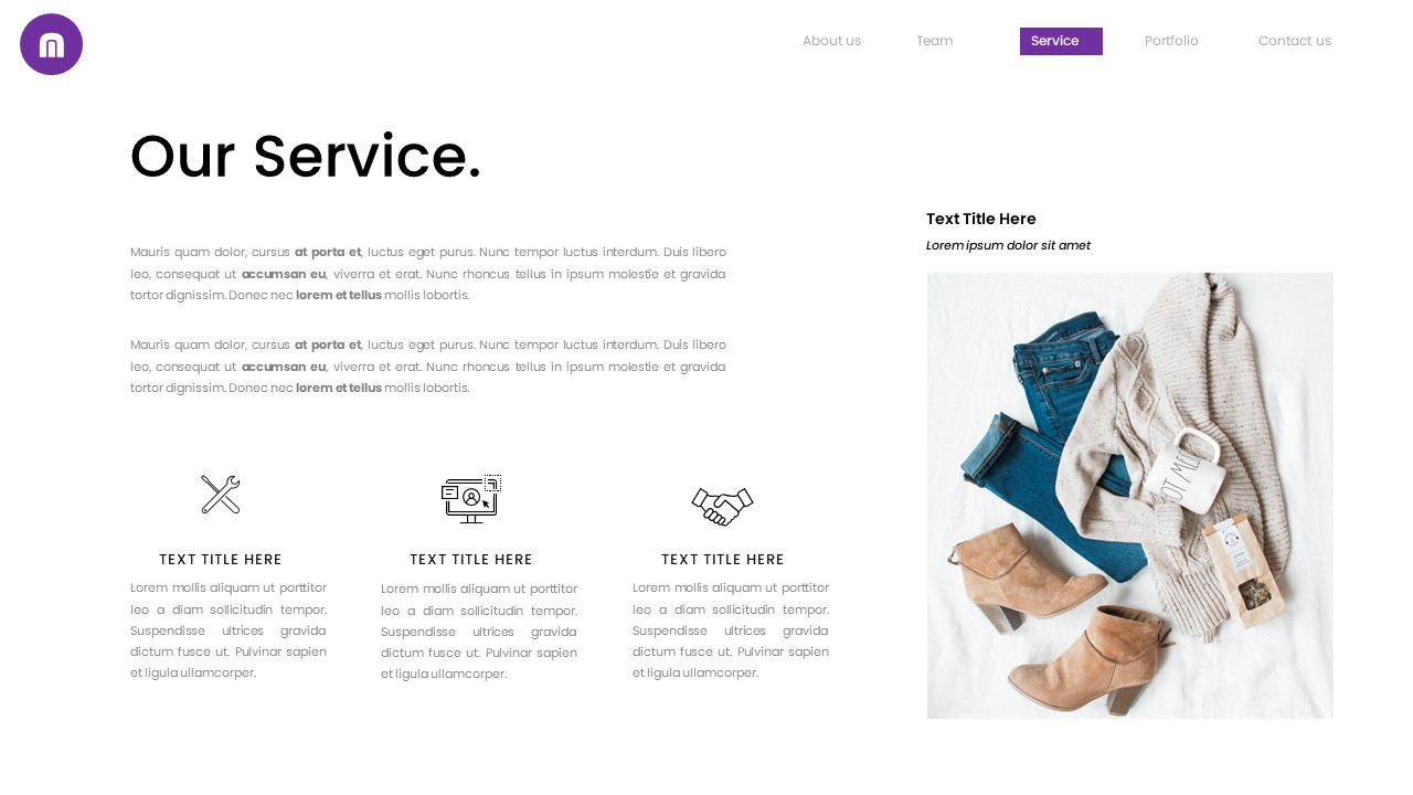 Madani - Fashion Business PowerPoint Template, Presentation Templates