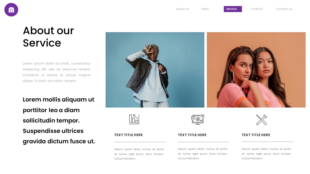 Madani - Fashion Business PowerPoint Template, Presentation Templates