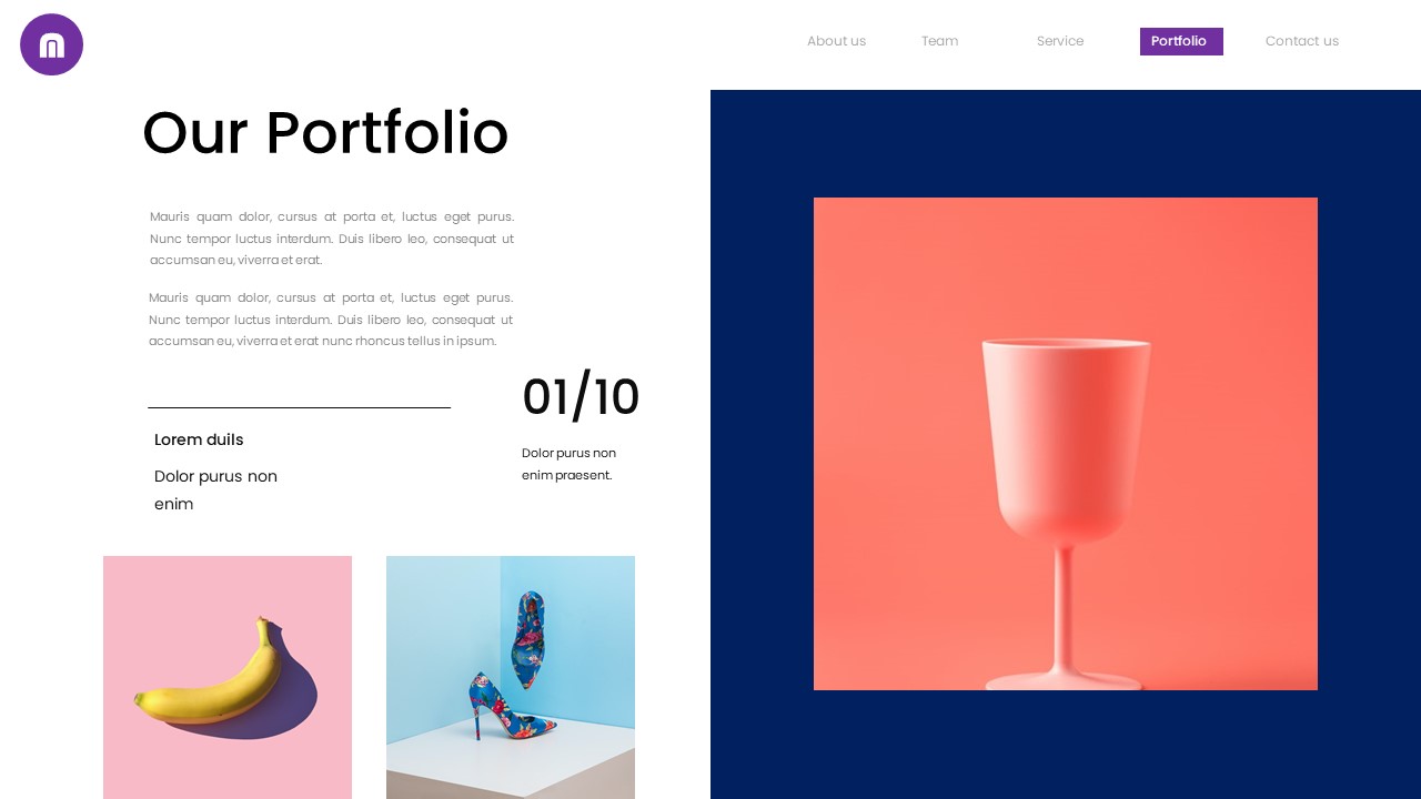 Madani - Fashion Business PowerPoint Template, Presentation Templates