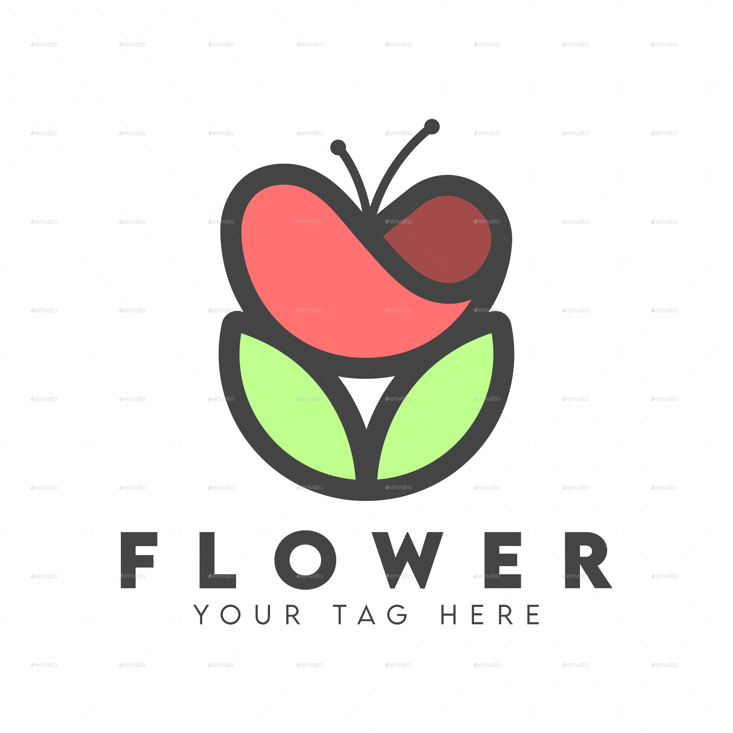 Flower Logo, Logo Templates | GraphicRiver