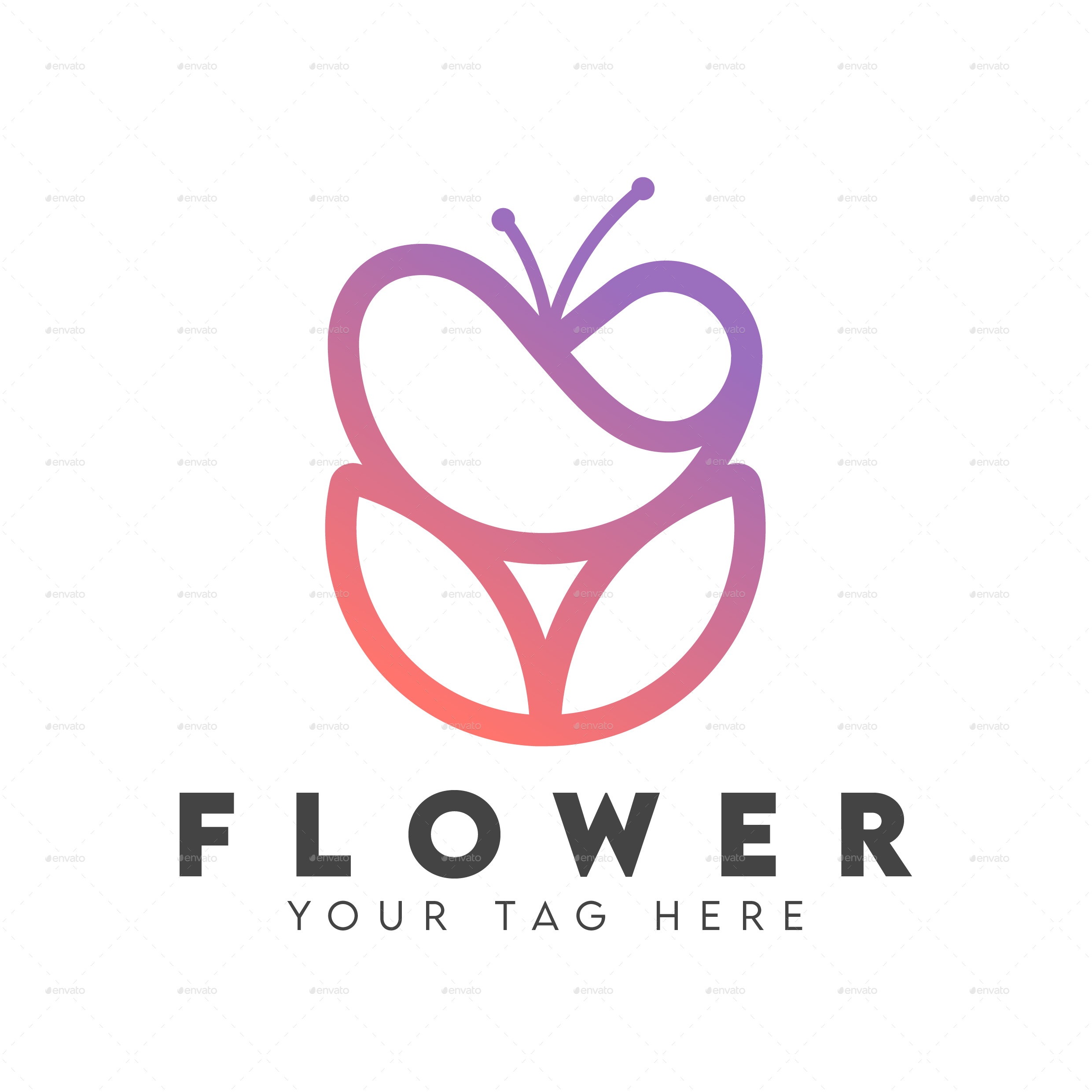 Flower Logo, Logo Templates | GraphicRiver