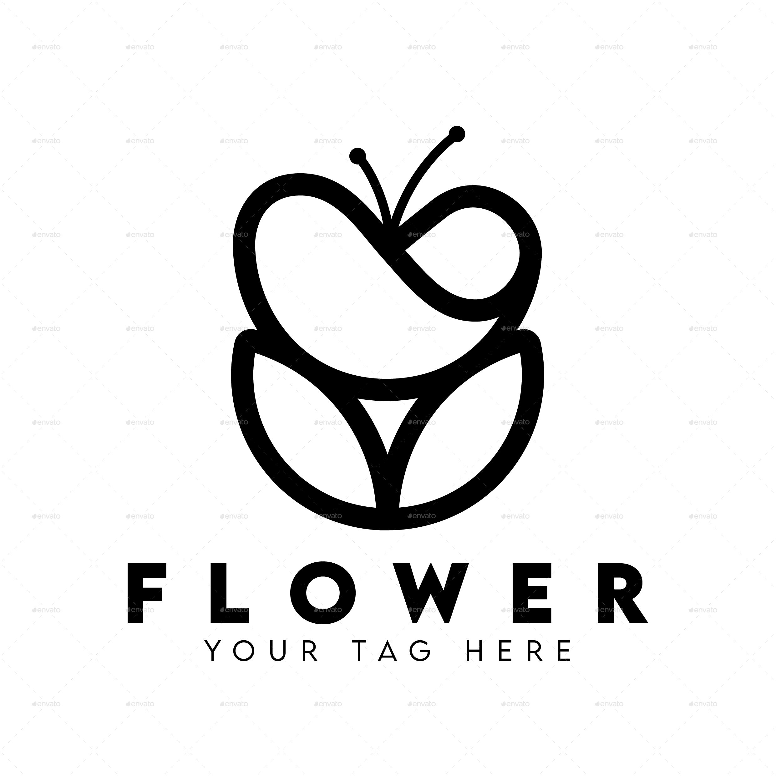 Flower Logo, Logo Templates | GraphicRiver