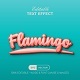 Flamingo Text Effect Style, Add-ons | GraphicRiver
