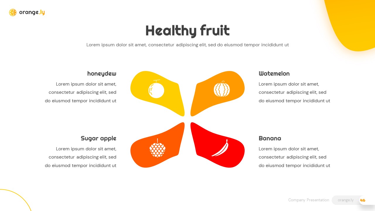 Orangely Fruit Presentation Template, Presentation Templates | GraphicRiver