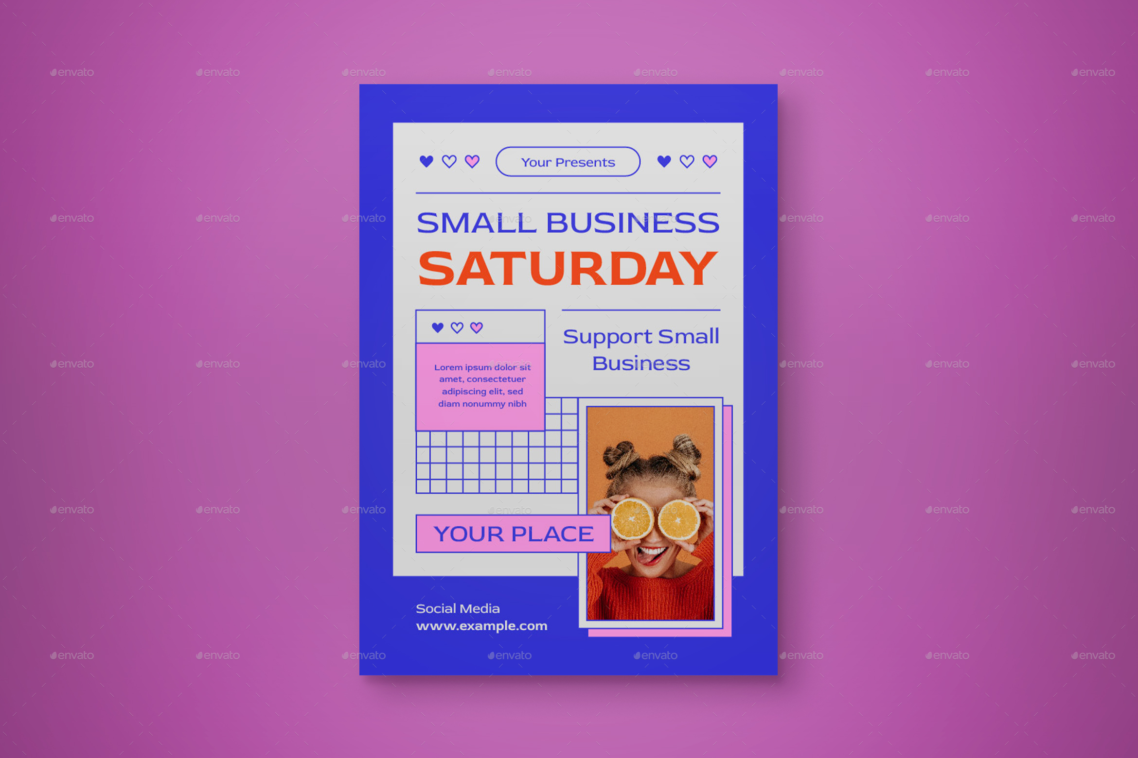 Small Business Saturday Flyer, Print Templates | GraphicRiver