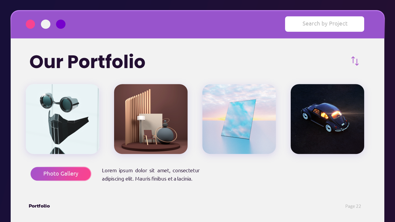 Futurina Modern Futuristic Art Studio Presentation Template ...