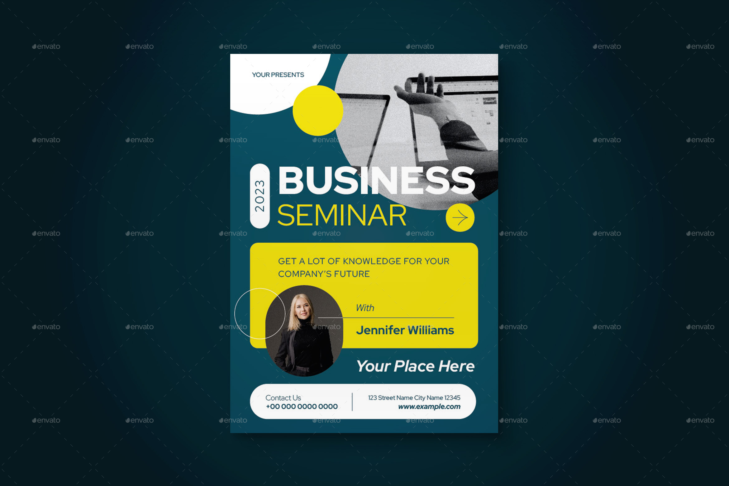 Business Seminar Flyer, Print Templates | GraphicRiver