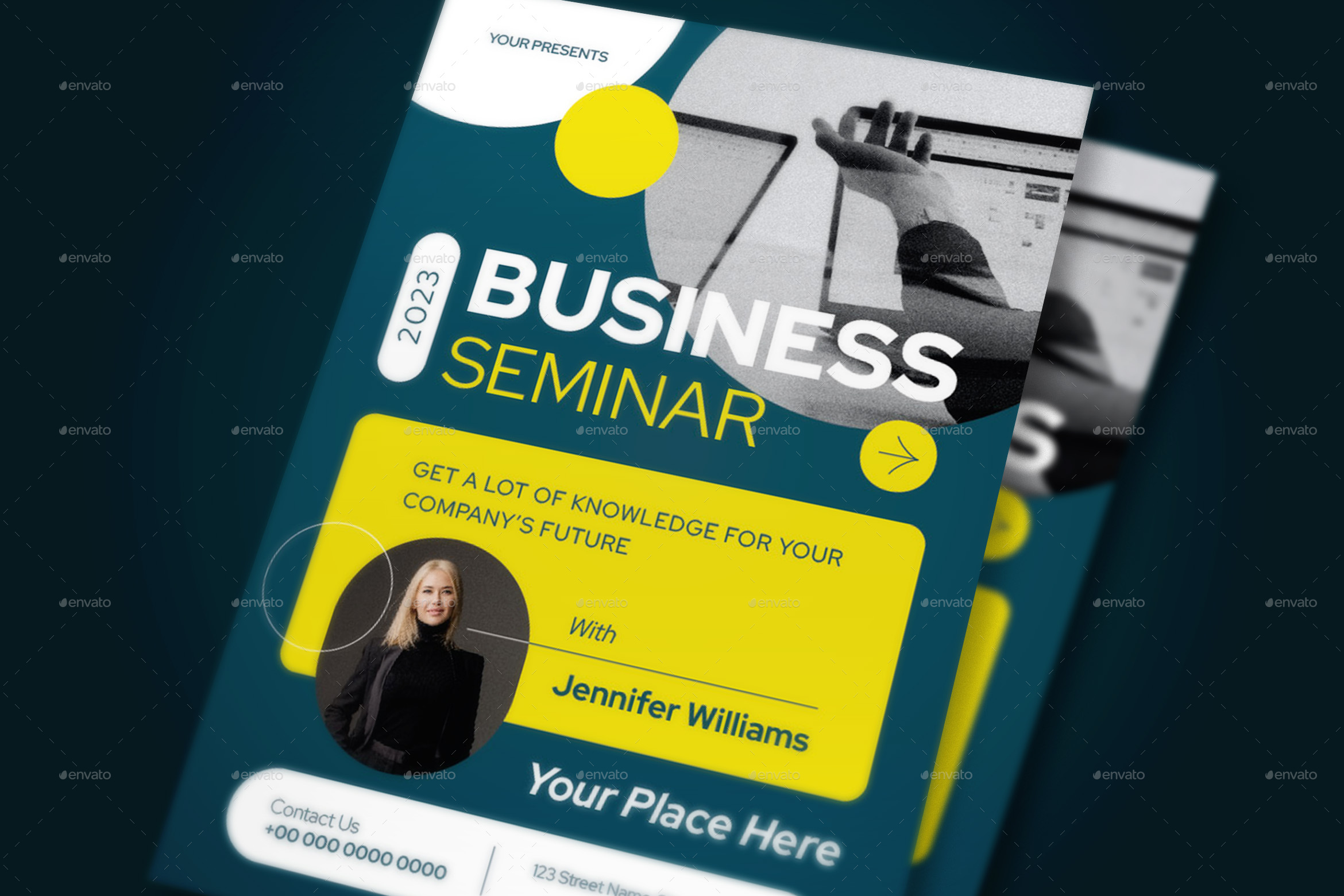 Business Seminar Flyer, Print Templates | GraphicRiver