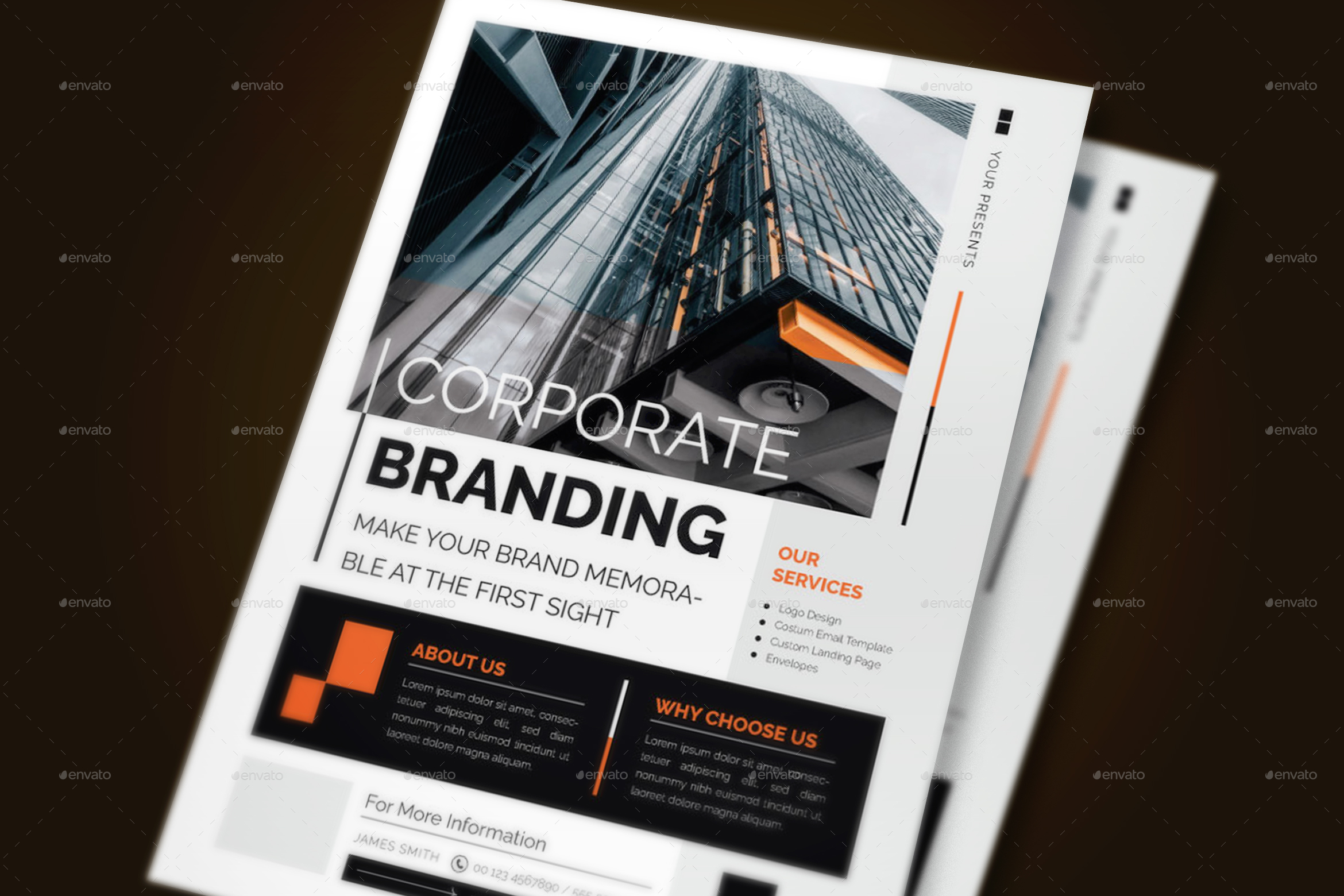 Corporate Branding Flyer, Print Templates | GraphicRiver