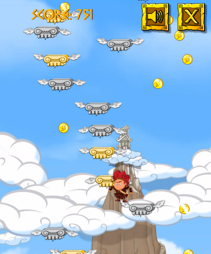 Hero Jump - HTML5 Arcade Game by codethislab | CodeCanyon