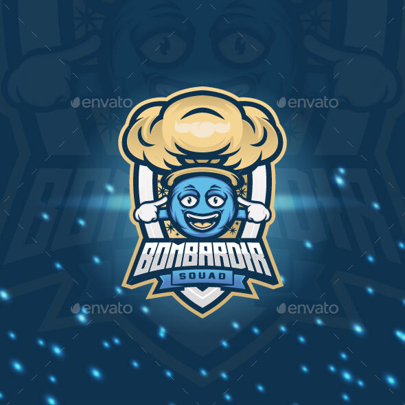 Bomb Esport Logo, Logo Templates | GraphicRiver