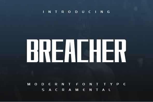 Breacher, Fonts | GraphicRiver