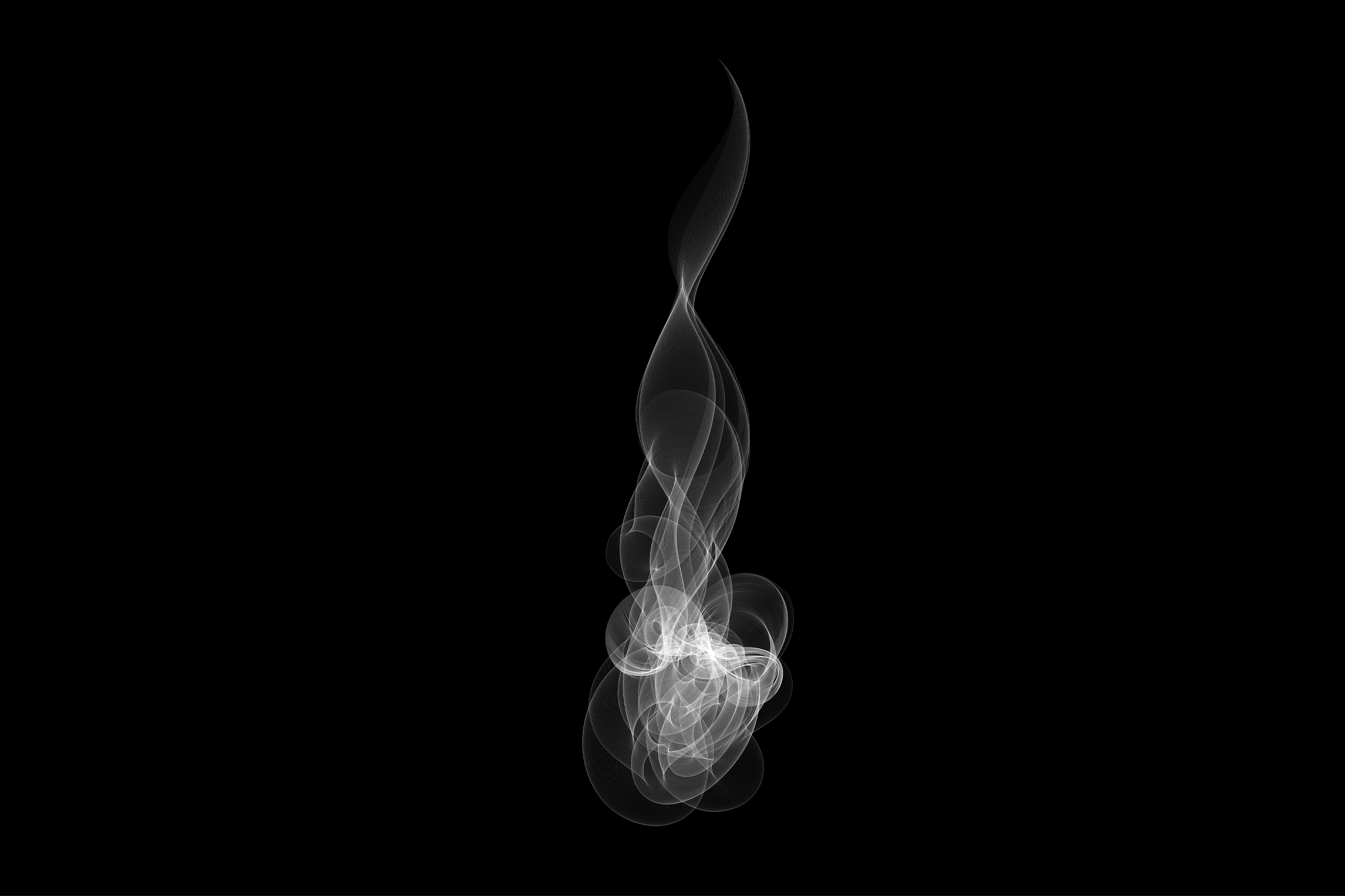 Abstract white smoke flame transparent set, Add-ons | GraphicRiver