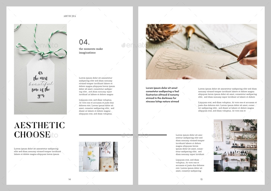 Art Portfolio Template, Print Templates | GraphicRiver