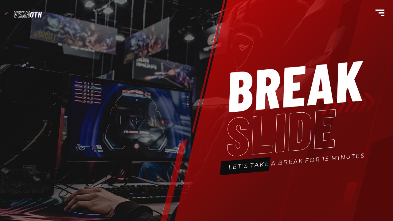 Vermoth – Esports & Gaming PowerPoint Template, Presentation Templates