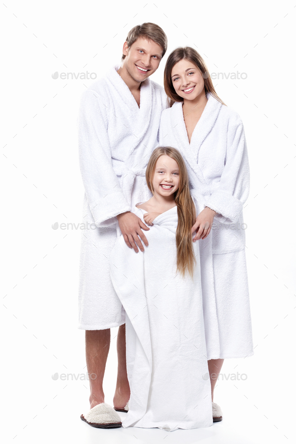 Family in robes Stock Photo by AboutImages | PhotoDune