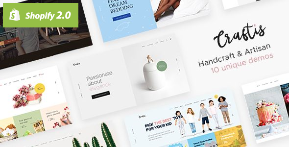 Craftis - Handcraft & Artisan Shopify 2.0 Theme for Creatives by ...