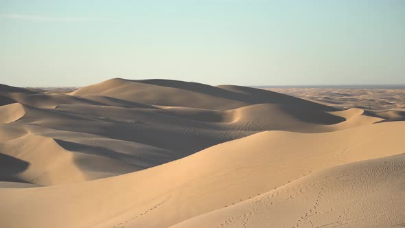 Yuma Desert with sand dunes, Stock Footage | VideoHive