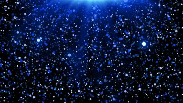 Blue Particles Background, Motion Graphics | VideoHive