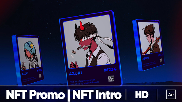 NFT Promo | NFT Intro, After Effects Project Files | VideoHive