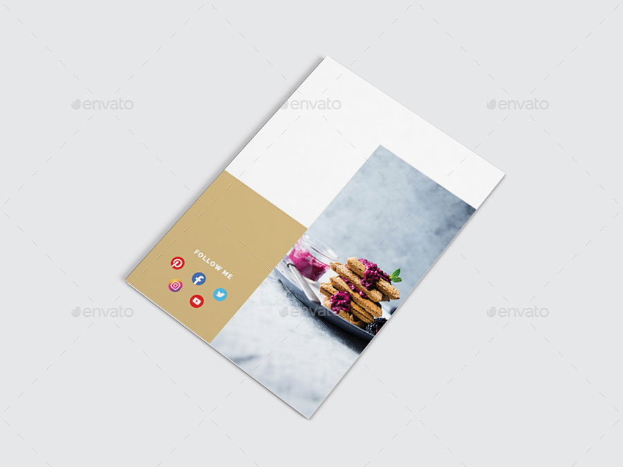 Food Recipe, Print Templates | GraphicRiver