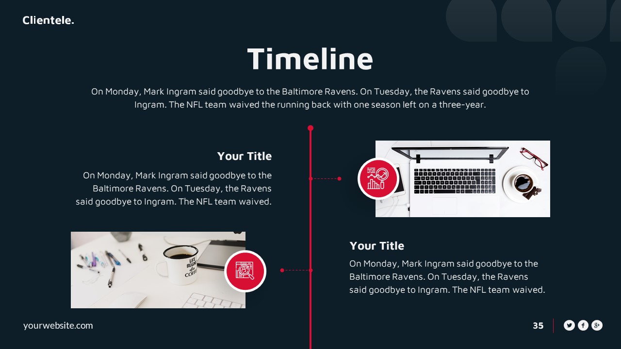 Clientele Business Presentation Template, Presentation Templates ...
