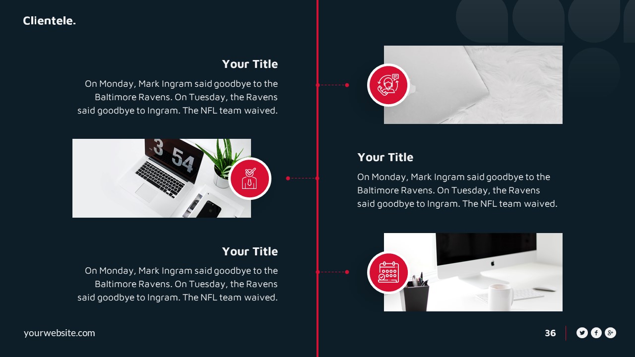 Clientele Business Presentation Template, Presentation Templates ...