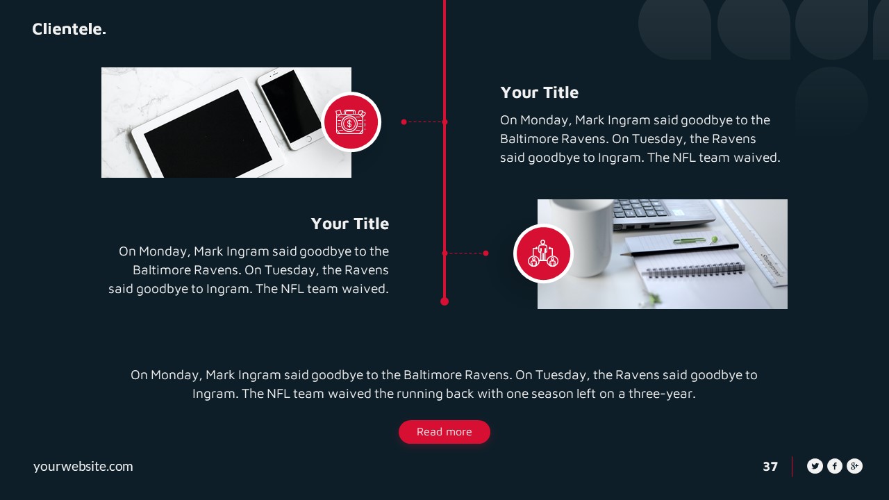 Clientele Business Presentation Template, Presentation Templates ...