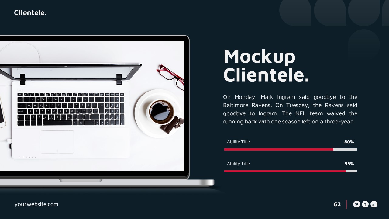 Clientele Business Presentation Template, Presentation Templates ...