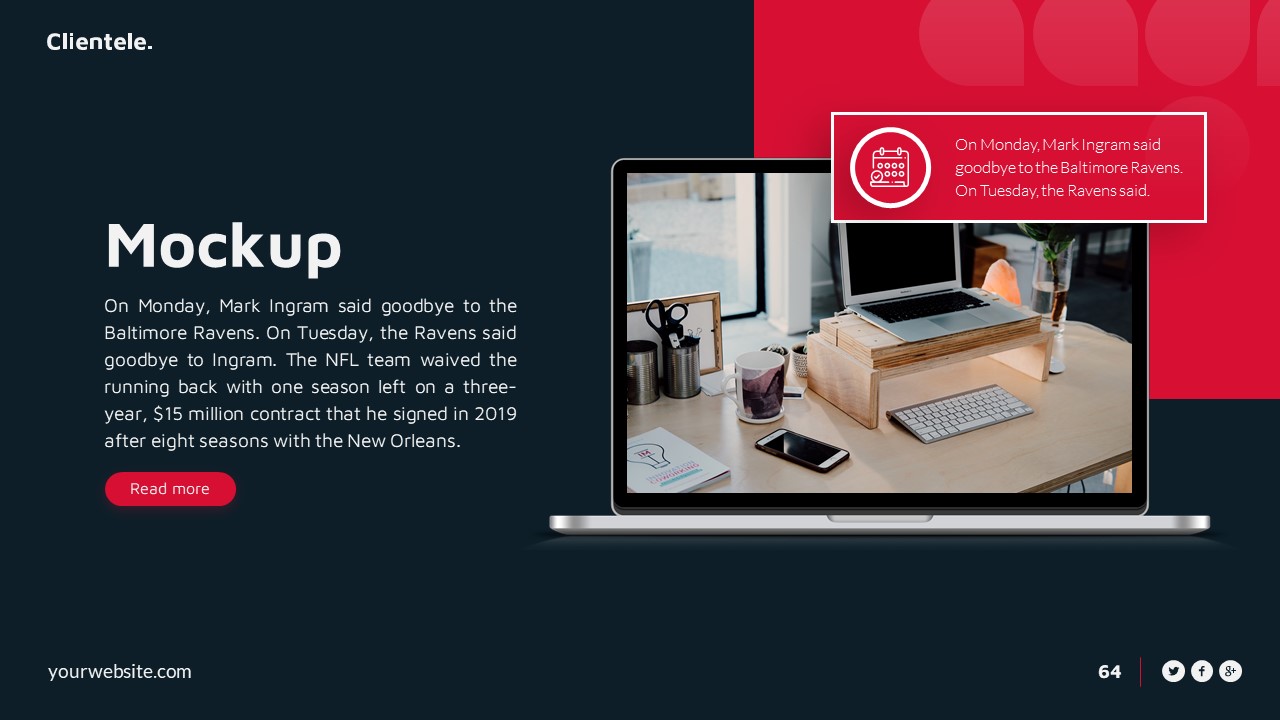 Clientele Business Presentation Template, Presentation Templates ...